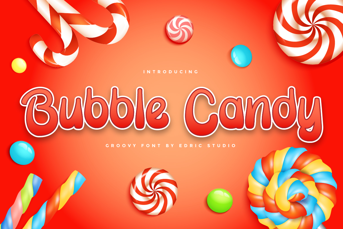 Bubble Candy Font – All Type Fonts