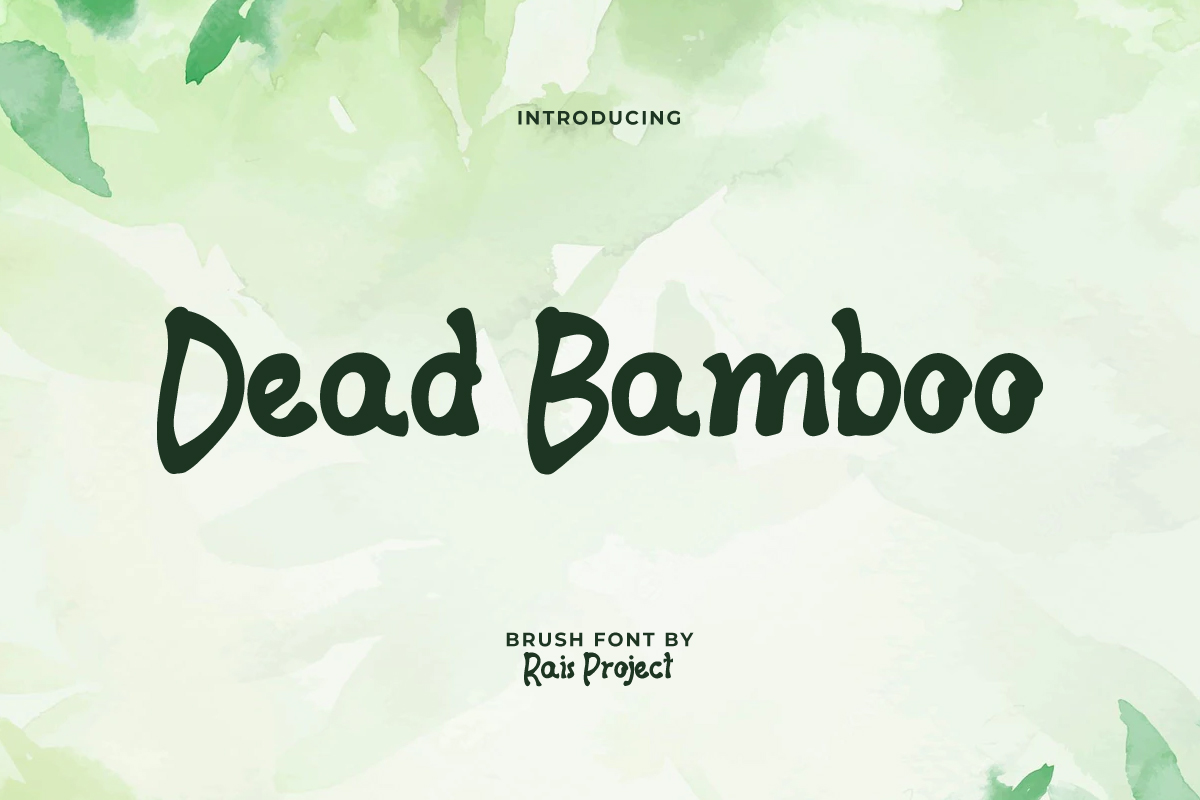 Dead Bamboo Font – All Type Fonts