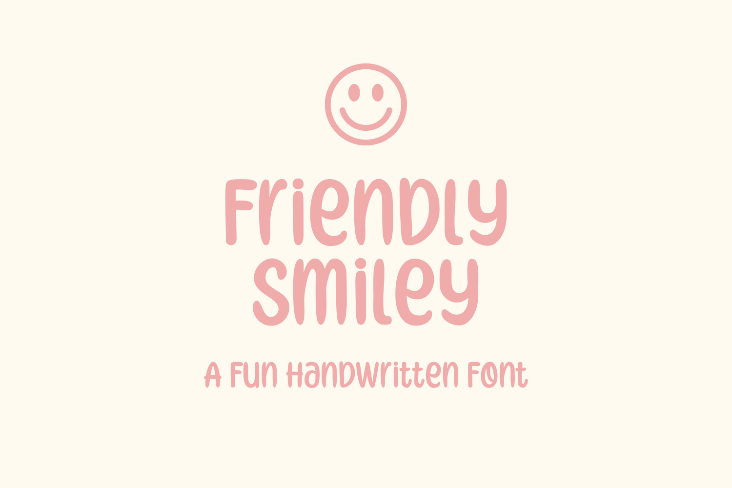 Friendly Smiley Font – All Type Fonts