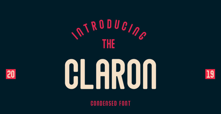 Claron Free Font – All Type Fonts