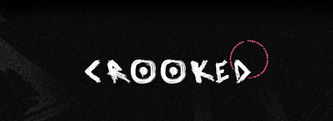 CROOKED Free Font – All Type Fonts