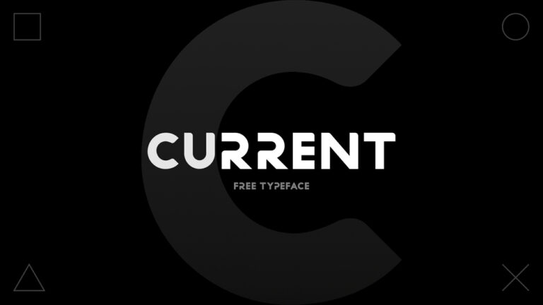 CURRENT Free Font – All Type Fonts