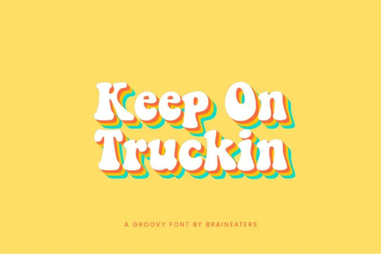 Keep on Truckin’ FW Font – All Type Fonts