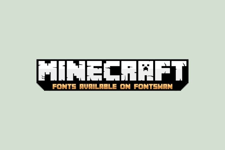 Minecraft Font – All Type Fonts