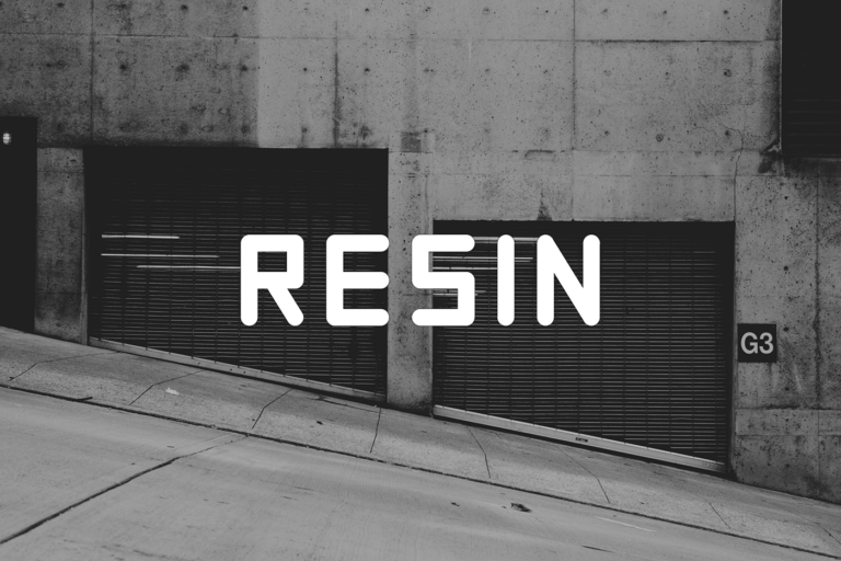 RESIN Free Font – All Type Fonts
