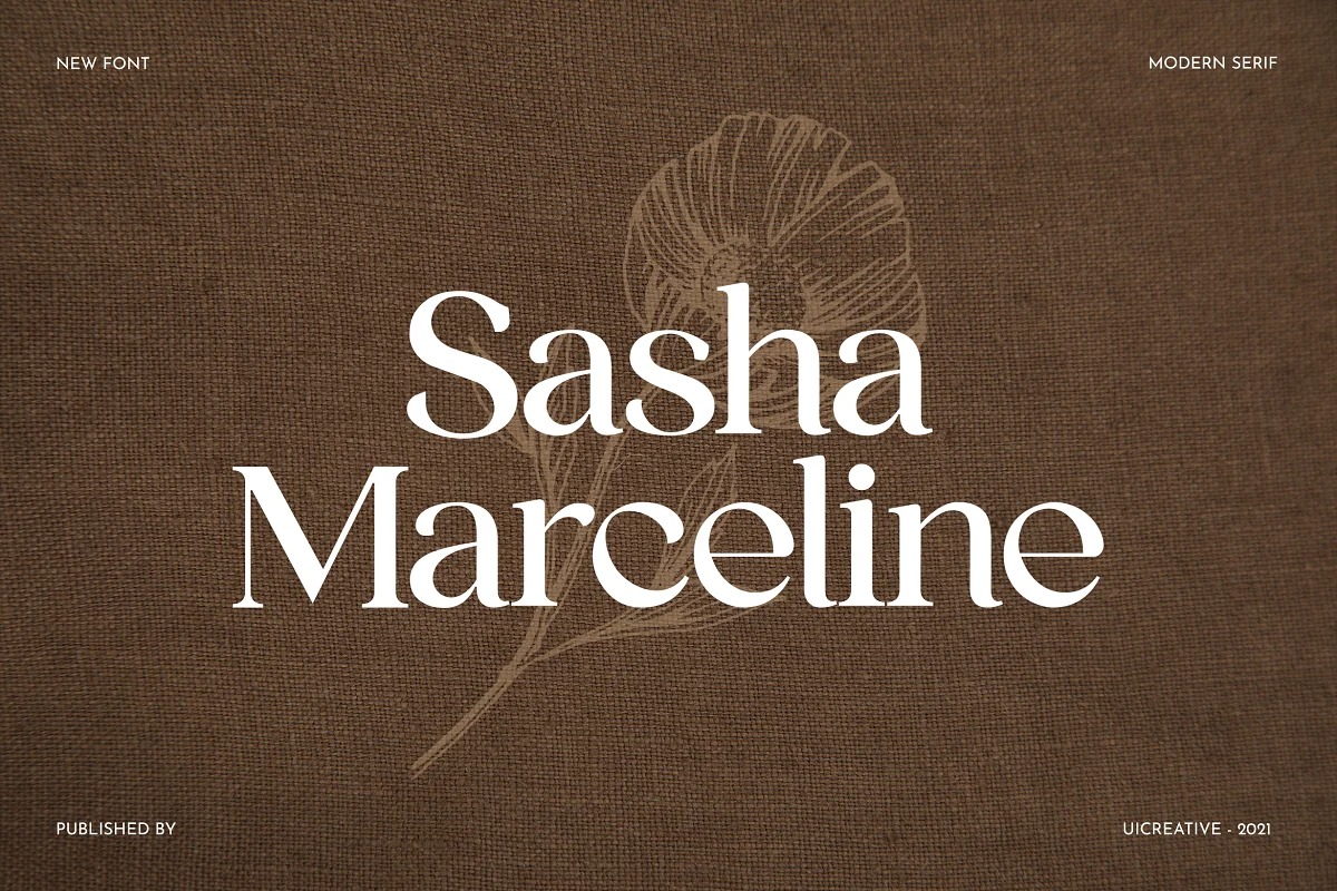 Sasha Marceline Font – All Type Fonts