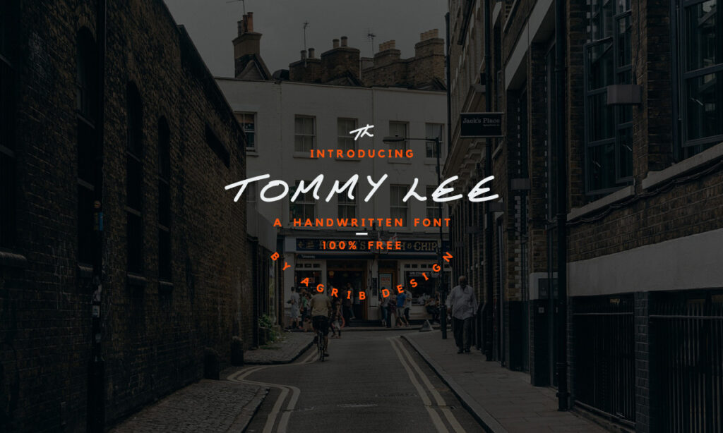 Tommy Lee Free Font – All Type Fonts