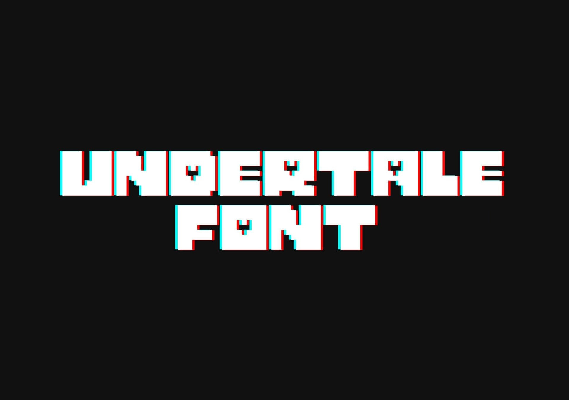 Undertale Font – All Type Fonts