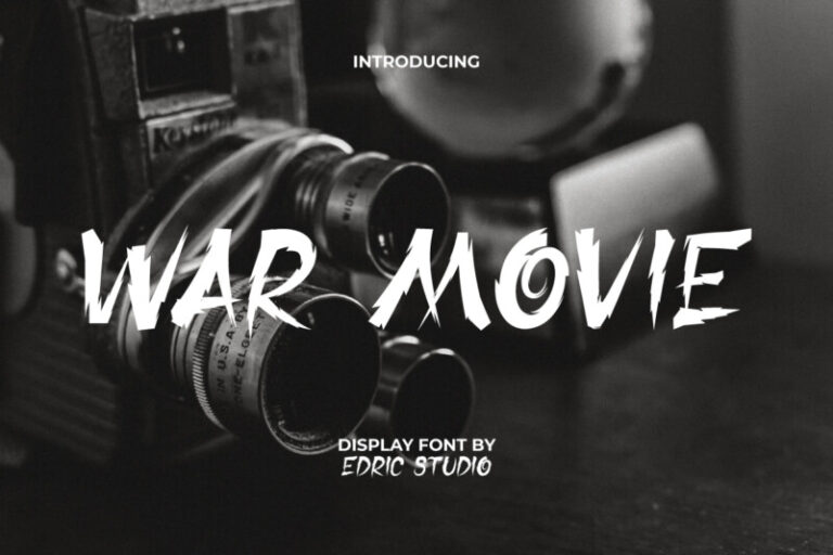 War Movie Font – All Type Fonts