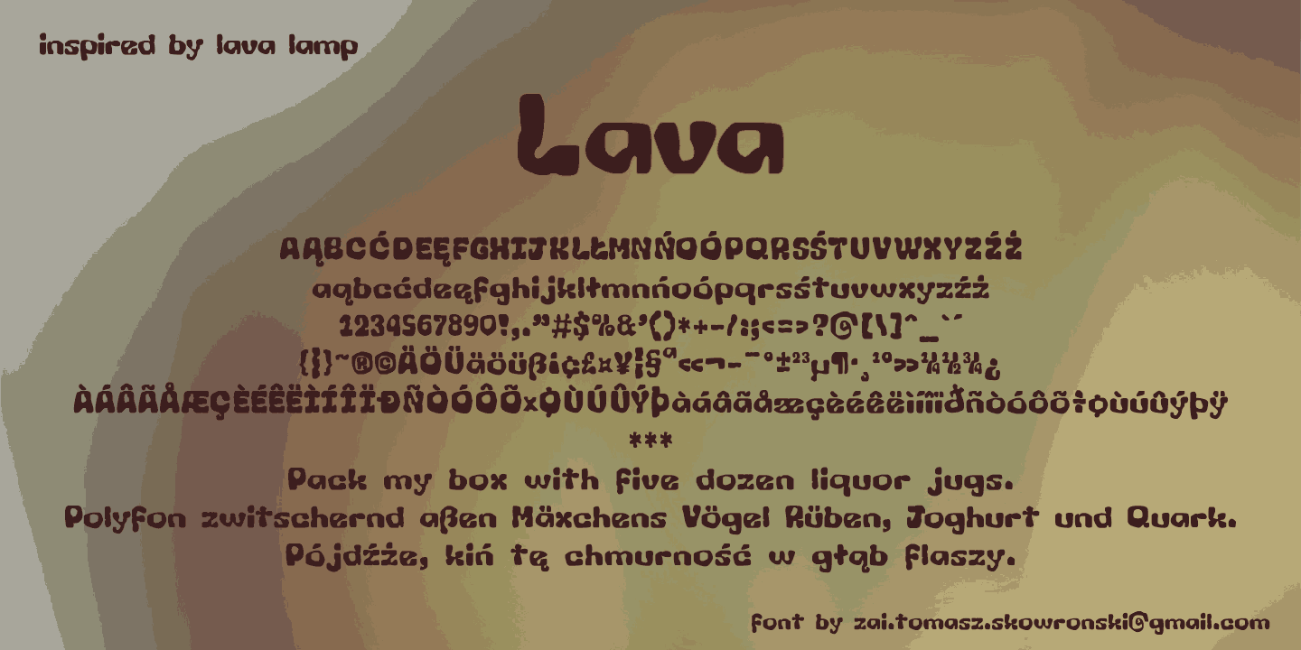Lava Font – All Type Fonts